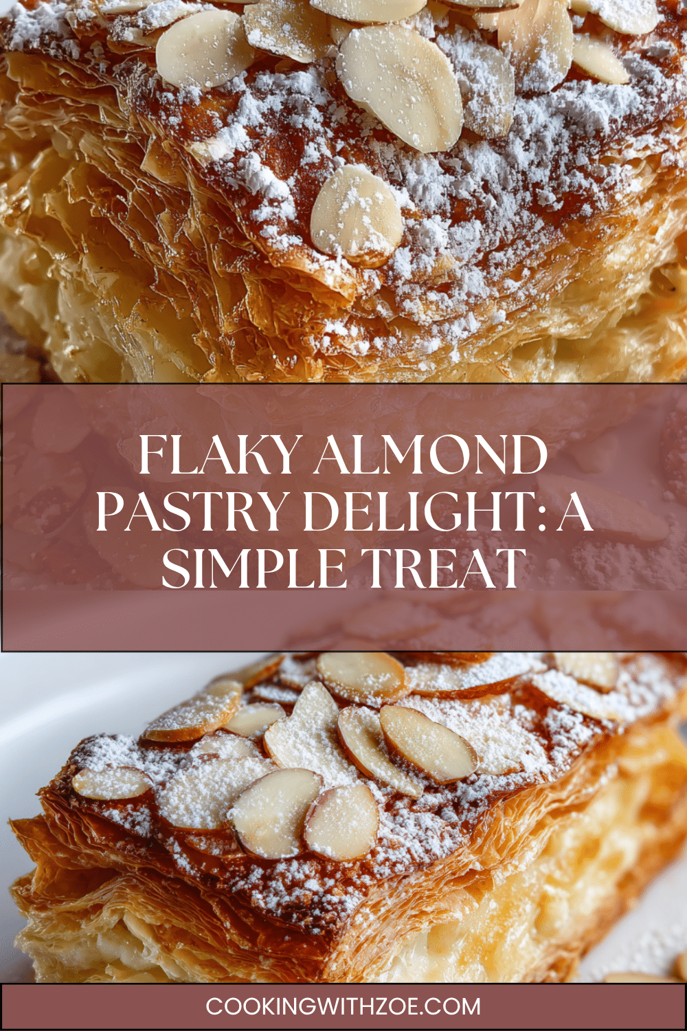 Flaky Sweet Almond Pastry Recipe - Irresistible Almond Filling