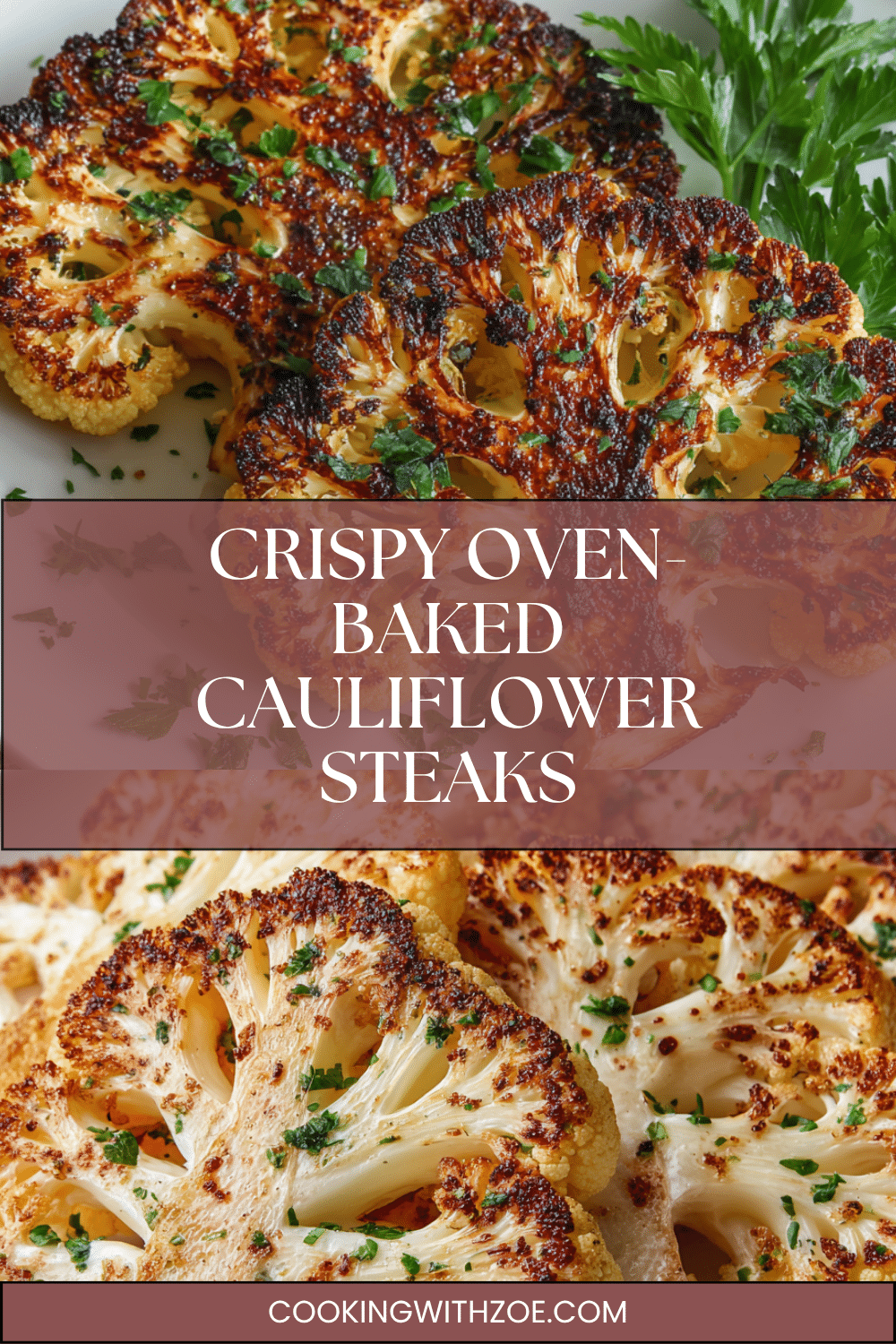 Oven-Baked Cauliflower Steak Recipe - Flavorful Plant-Based Main Course