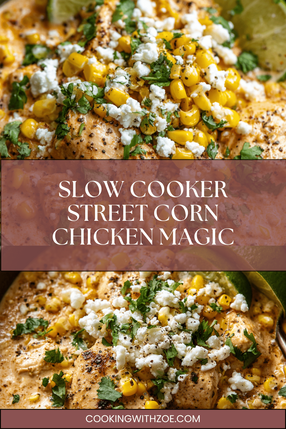 Slow Cooker Street Corn Chicken Recipe: Creamy Mexican Magic