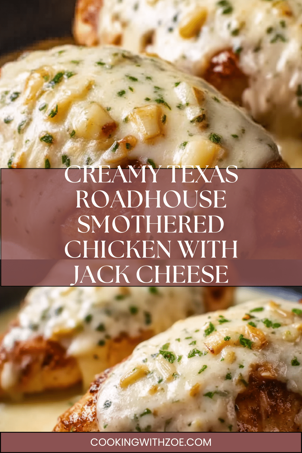 Texas Roadhouse Smothered Chicken with Jack Cheese – Creamy & Cheesy ...