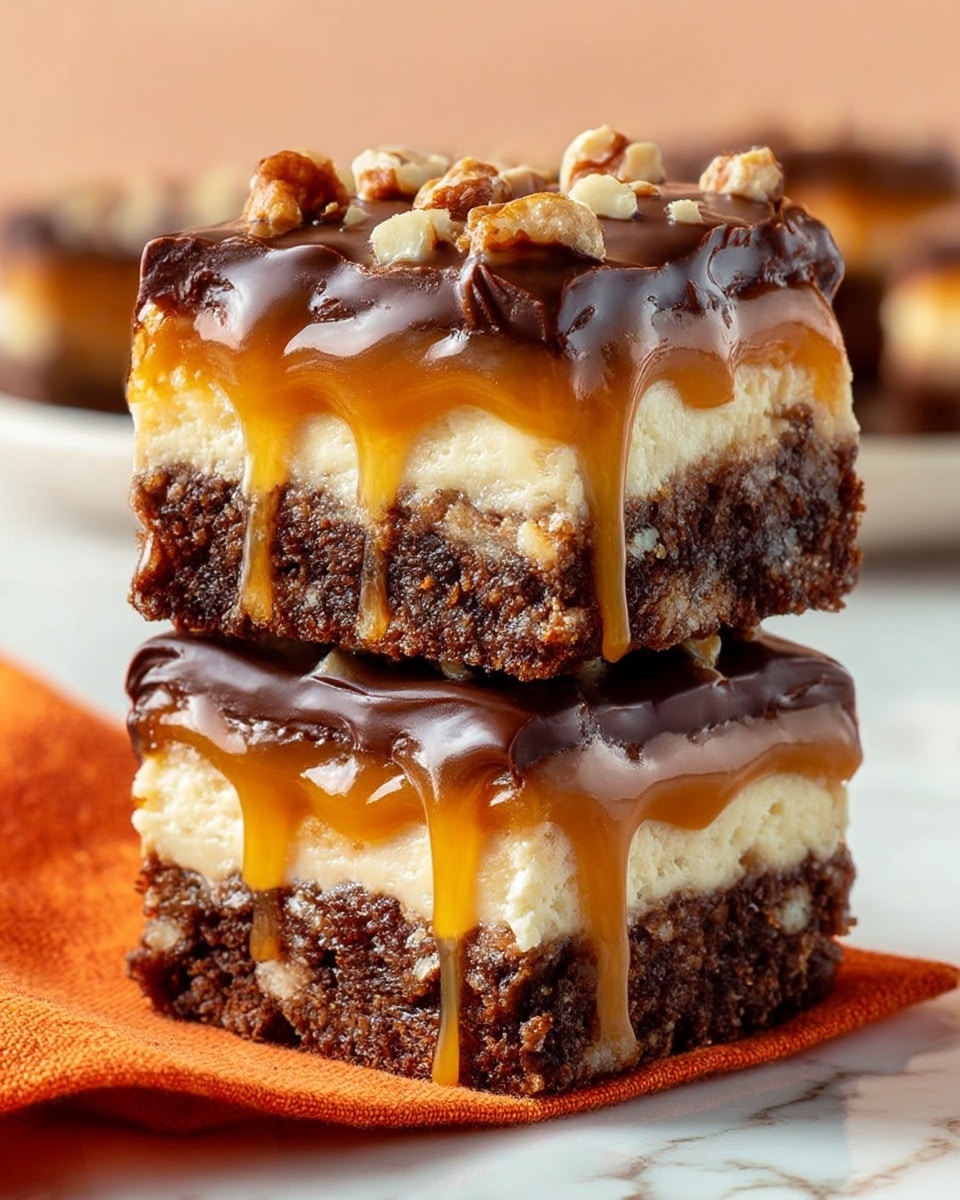 Caramel Chocolate Dream Bars: Irresistible Indulgent Dessert