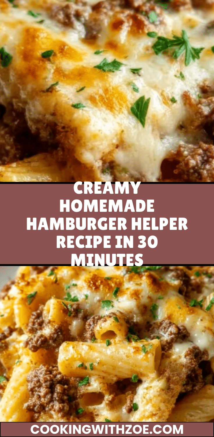 Best Hamburger Helper: Delicious Homemade Ground Beef Pasta