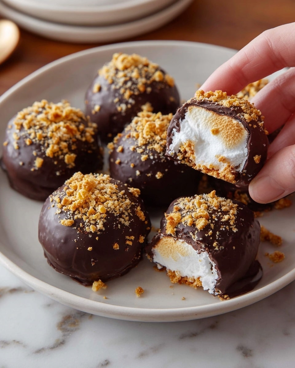 S’mores Marshmallow Truffles: Delicious No-Bake Dessert