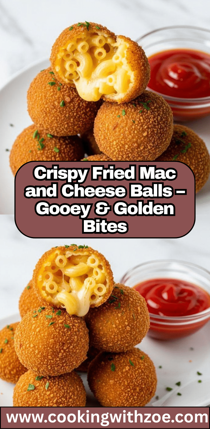 Crispy Fried Mac and Cheese Balls – Irresistible Cheesy Appetizer