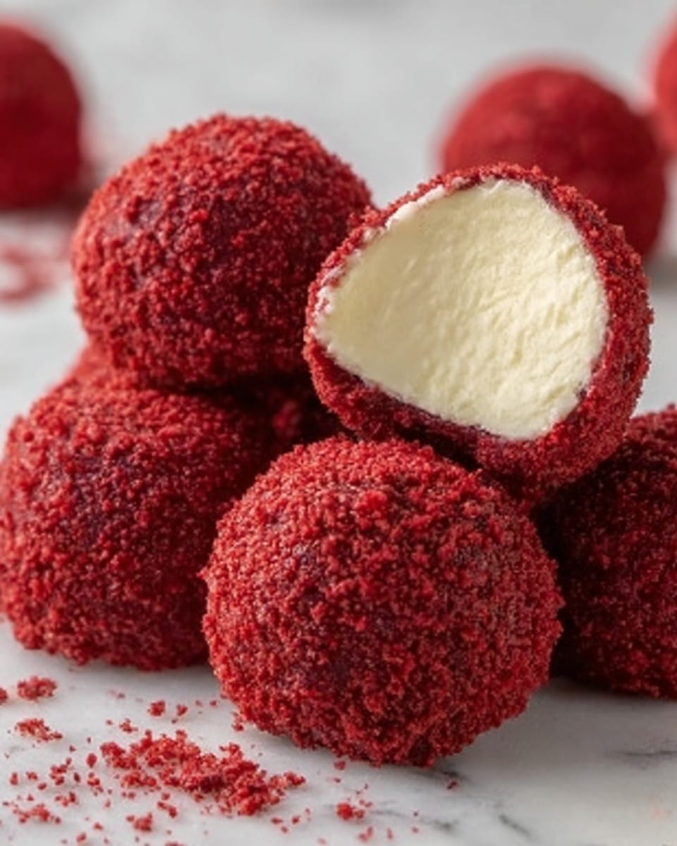 Red Velvet Snowballs: Irresistible Cocoa Cookies for Festive Joy