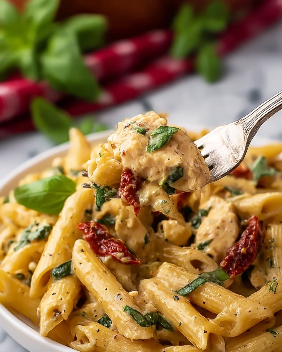 Marry Me Chicken Pasta - Irresistible Creamy Sun-Dried Tomato Delight