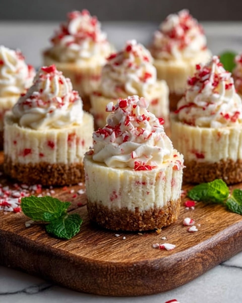 No-Bake Peppermint Cheesecake Bites: Festive Holiday Treats