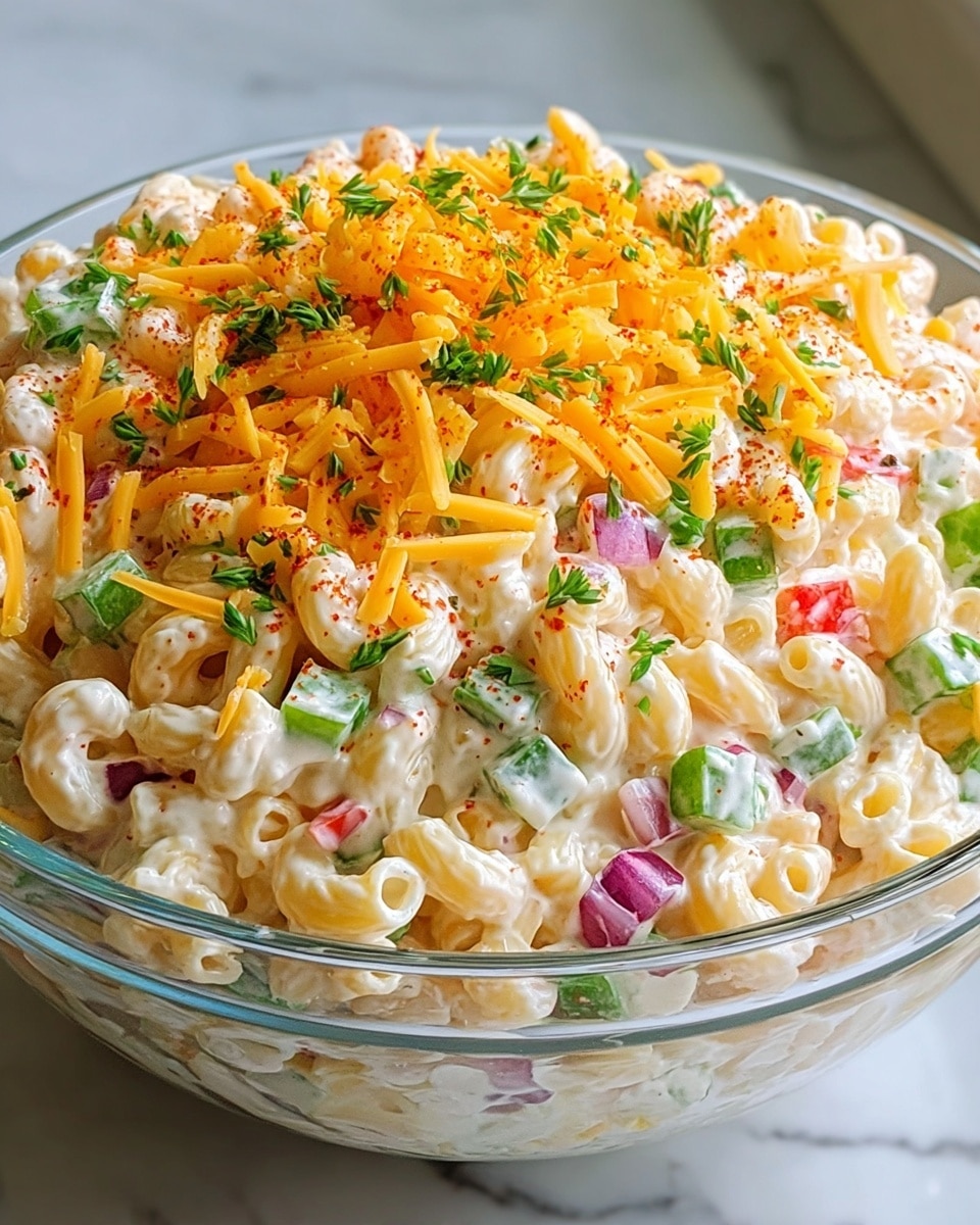Guy Fieri's Rockin' Macaroni Salad - Flavorful & Easy Side Dish