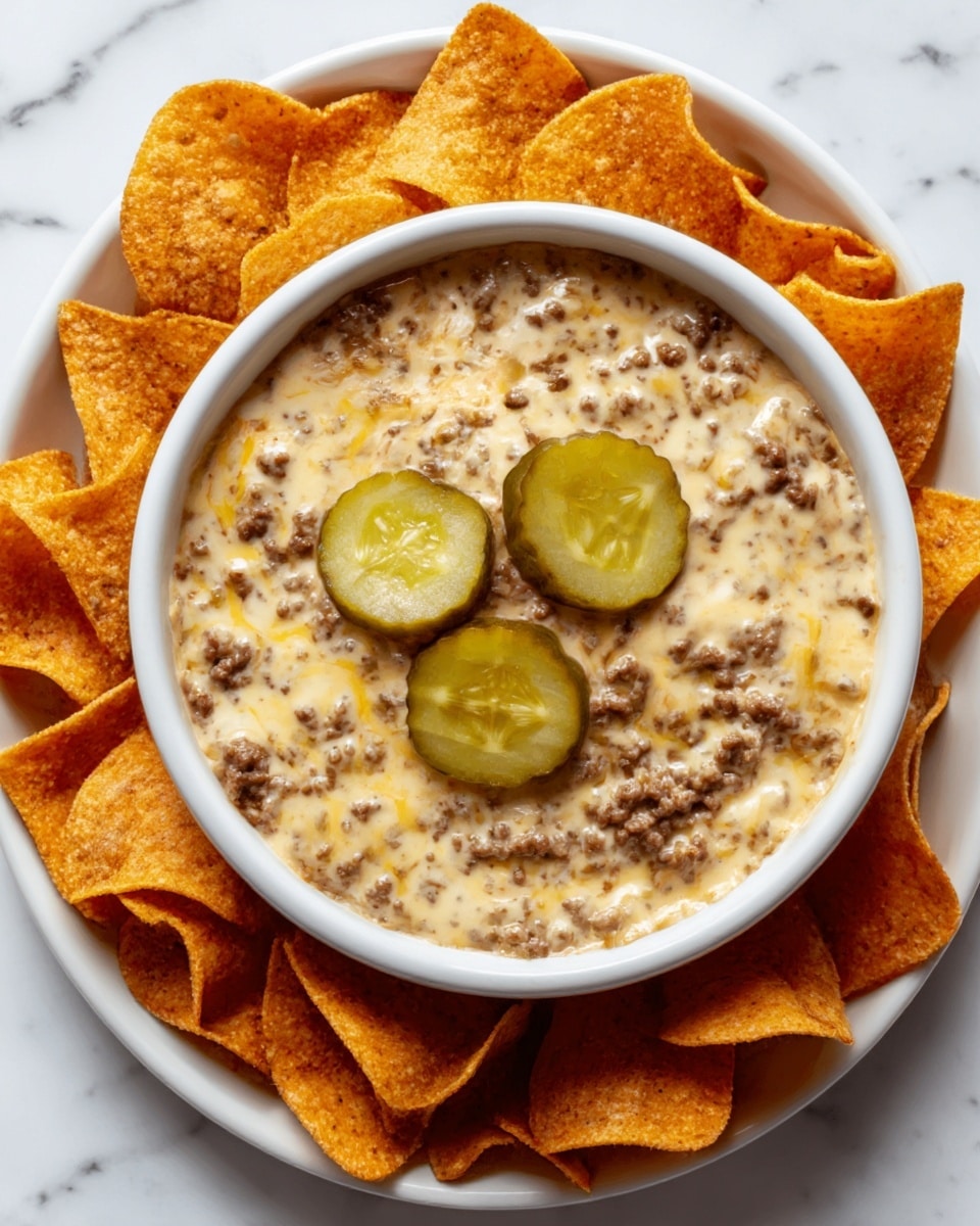 Crockpot Big Mac Dip - Delicious Slow Cooker Party Favorite