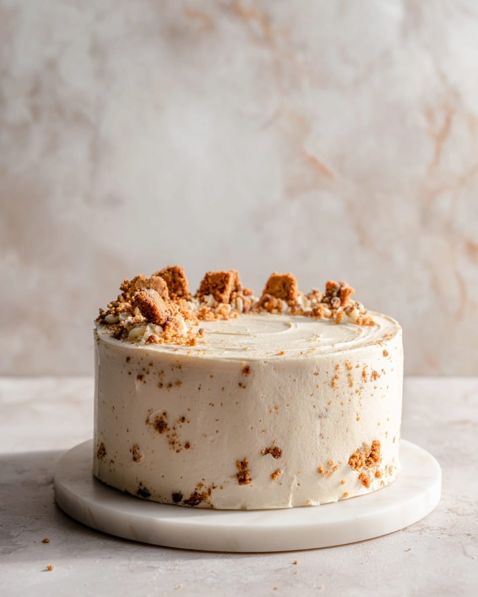 Biscoff Cookie Butter Cake Recipe | Delicious & Easy Dessert